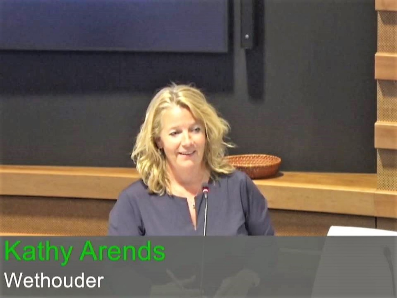 Wethouder Kathy Arends neemt afscheid